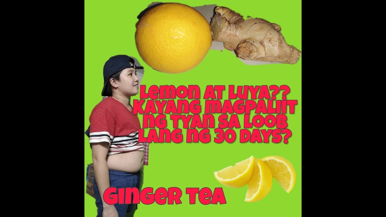 Pag inom ng luya at lemon may magandang benepisyo sa katawan - YouTube