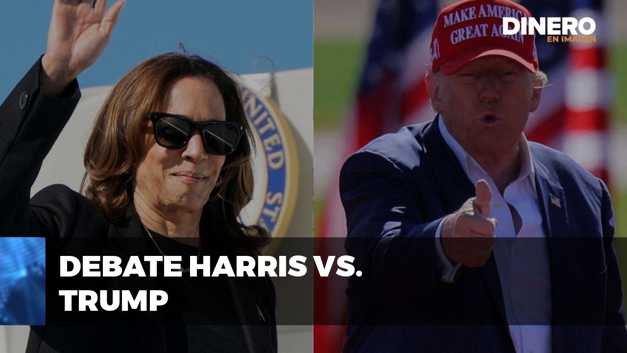 Kamala Harris vs. Donald Trump en el debate presidencial | Dinero en ...