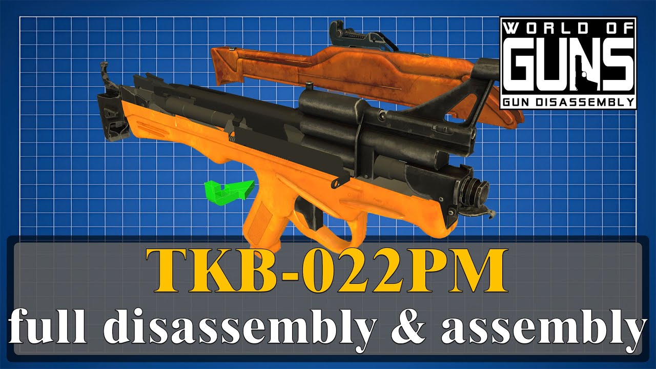 TKB-022PM: full disassembly & assembly - YouTube