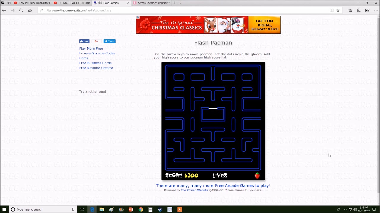 Flash Pac Man - YouTube