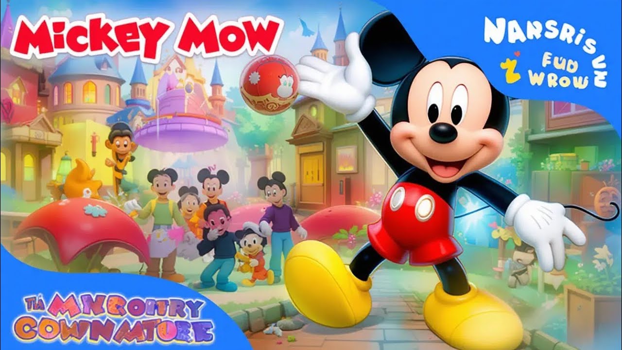 Mickey Mouse Fun | Nursery Rhymes For Kids - YouTube