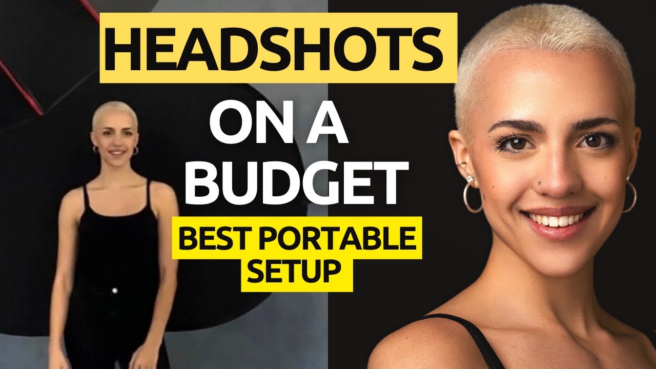 Easy one light Headshot Photography on a Budget Expert Tips and Tricks ...