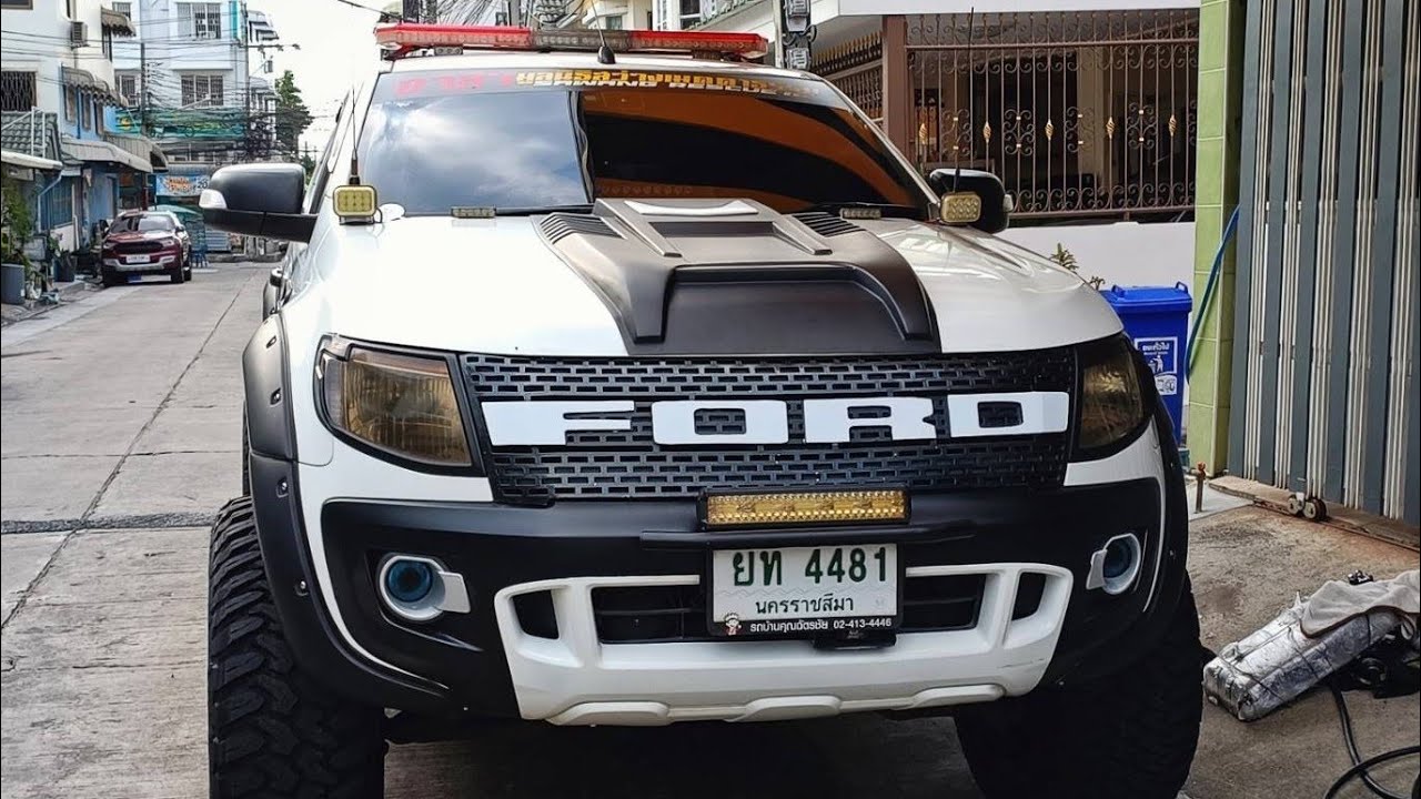 EP 131 : FORD RANGER T6 จะเท่ไปไหนลูกพี่ BY AKP CUSTOM WHEELS - YouTube