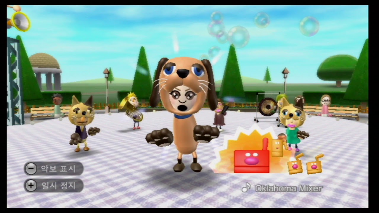 Wii Music ( Wii 뮤직, Nintendo, 2008 ) #07 play my kids - YouTube