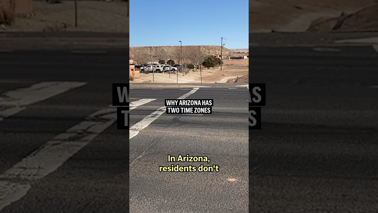Why Arizona has two time zones - YouTube