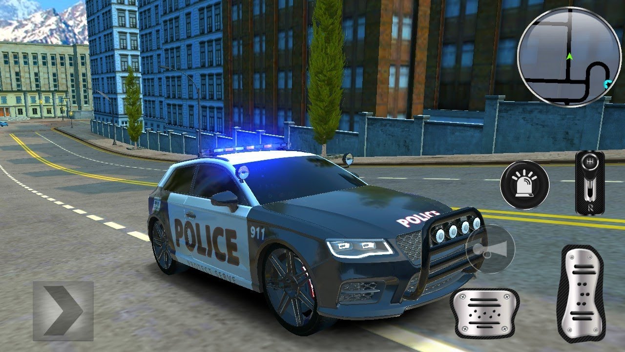 police car drift | police car chase gameplay android - YouTube