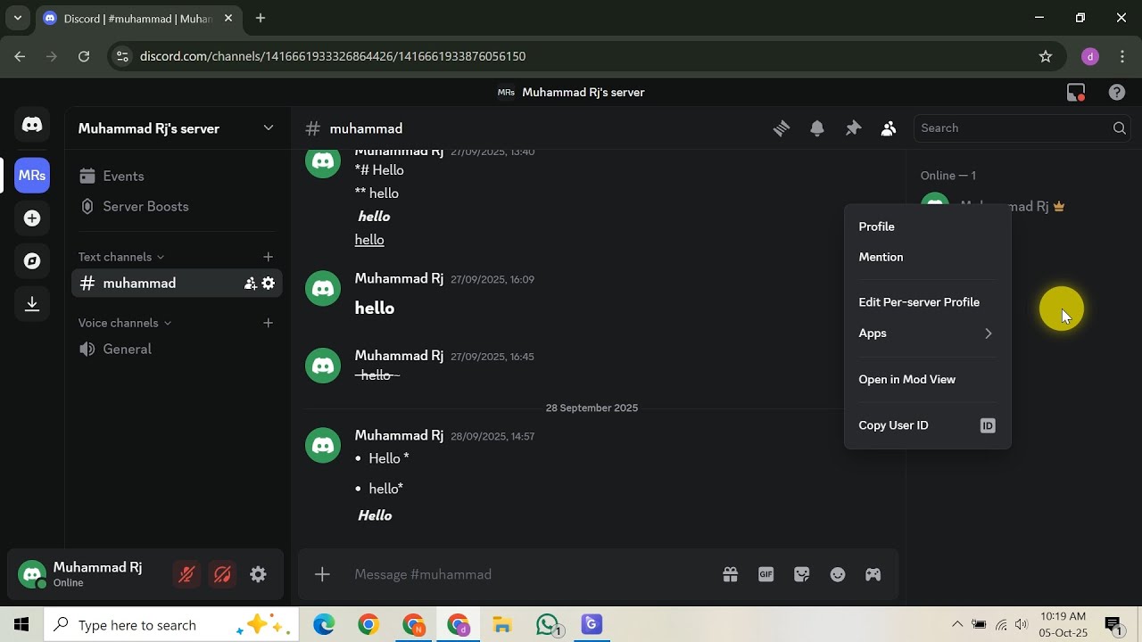 How To Hide Discord Messages - YouTube