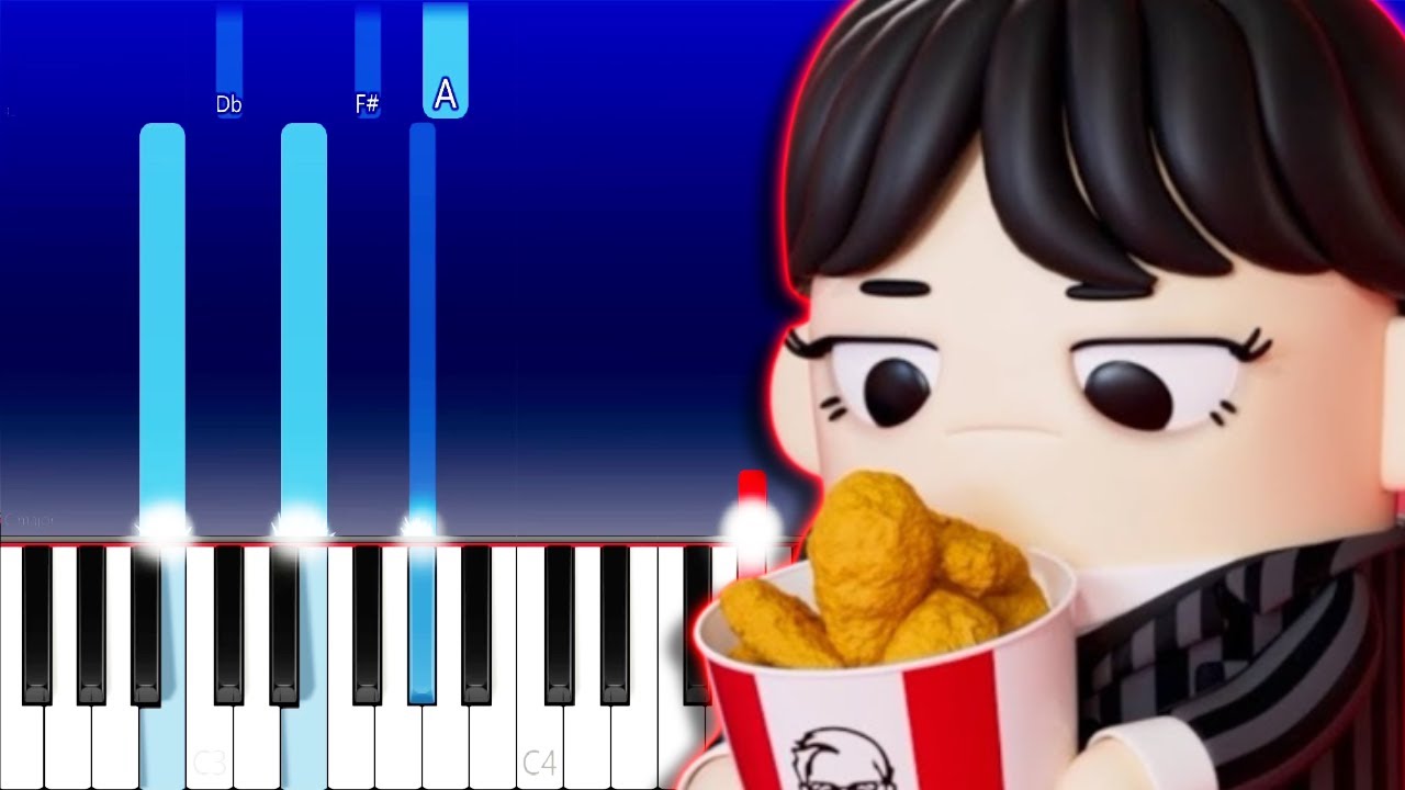 Sigma Wednesday 3D - snowfall (Piano Tutorial) - YouTube