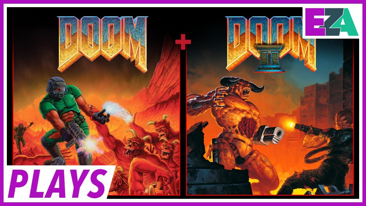 Stream Team - DOOM + DOOM II - Multiplayer Rip and Tear - YouTube