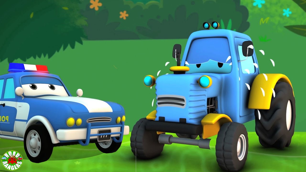 The Tractor Who Cried Thief Kids Cartoon Video by Road Rangers - YouTube