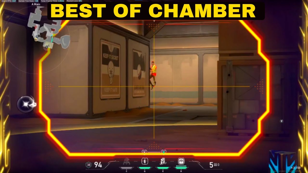The Best Of Chamber Main Valorant - Most Balanced Agent Valorant - YouTube
