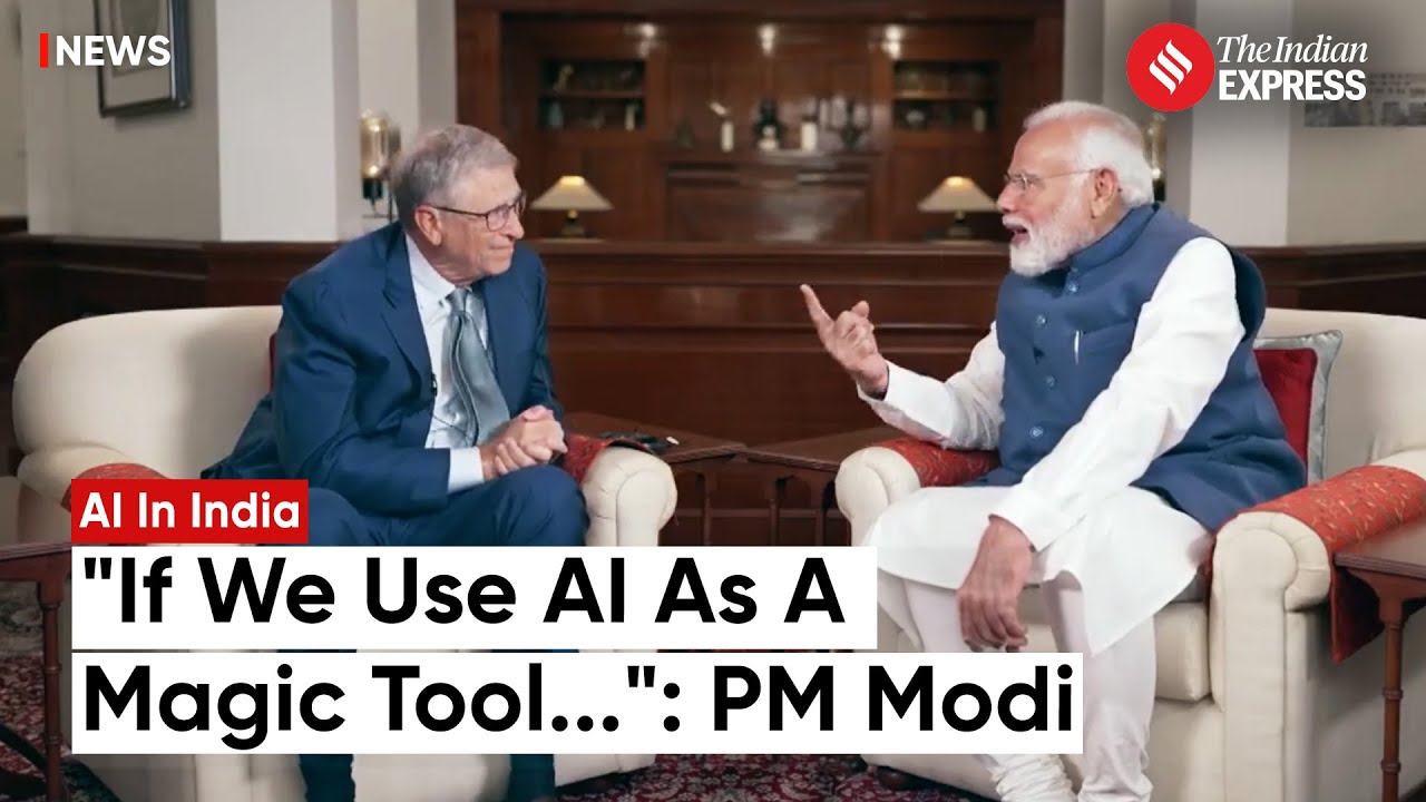 PM Modi Meets Bill Gates: PM Modi and Bill Gates Discuss India's AI ...
