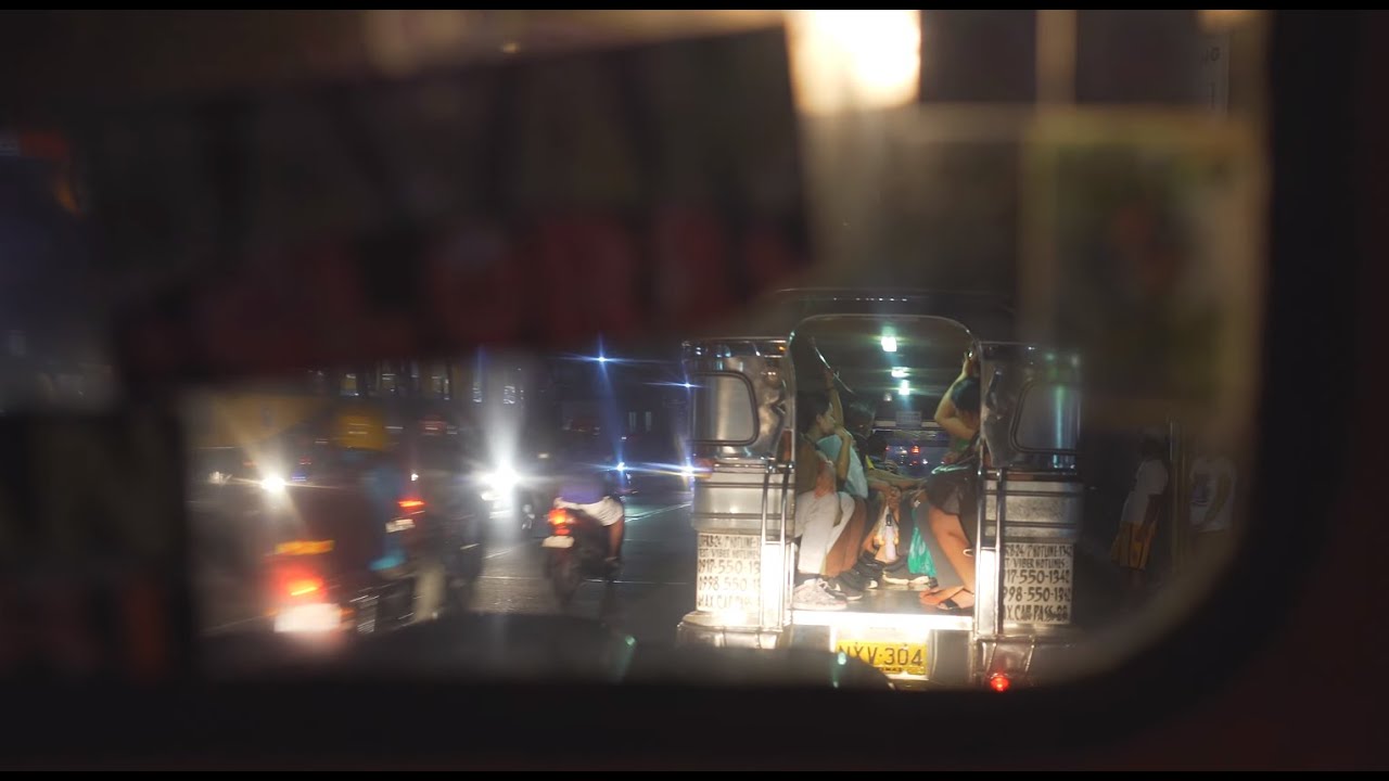 Philippines, Bulacan, jeep night ride from Malaria to SM - YouTube