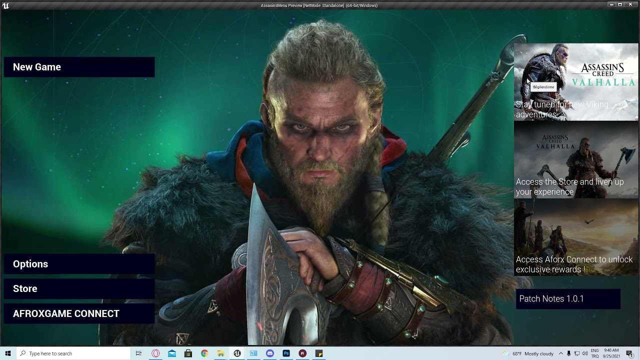 Assasins Creed Valhalla Menu System Part 2 - YouTube