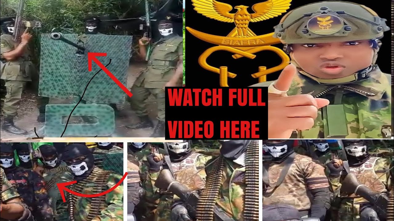 BREAKING : BIAFRA LIBERATION ARMY SPECIAL FORCE OGBUNIGWE WOTO WOTO,ZOO ...