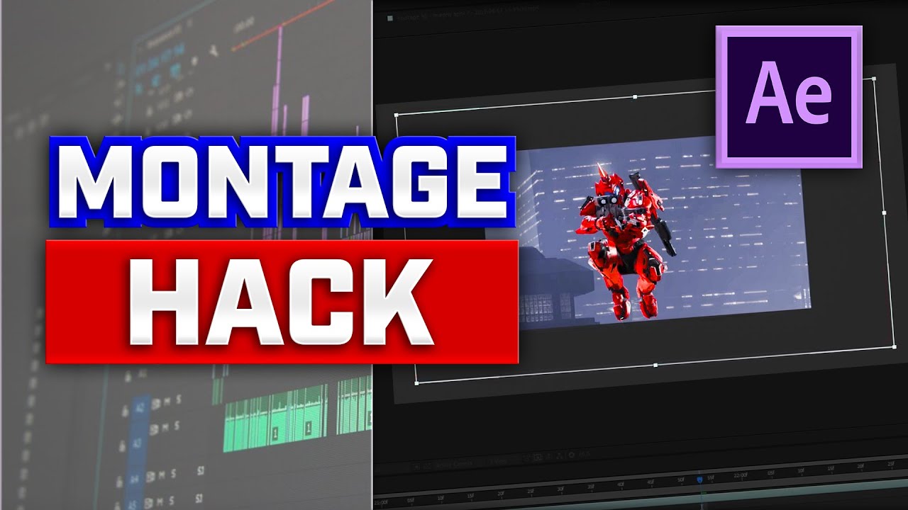 Editing Hack for Gaming Montages - After Effects Tutorial - YouTube