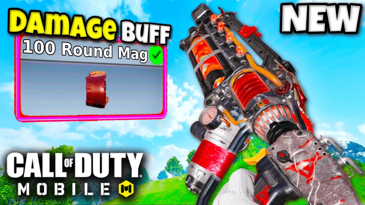 100-ROUND GUN got DAMAGE BUFF!! (OVERPOWERED)| COD MOBILE - YouTube