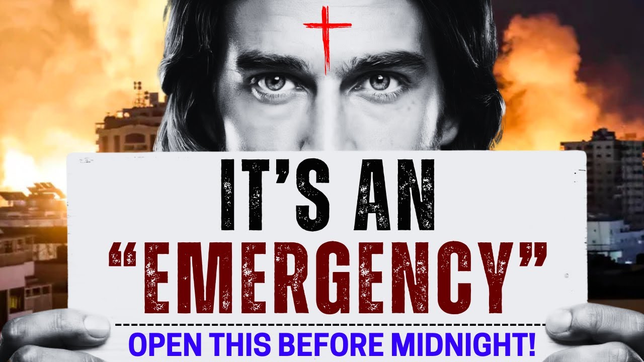GOD SAYS - "IT'S AN EMERGENCY - GET SAFE NOW !"👆God Message Today~ Gods ...