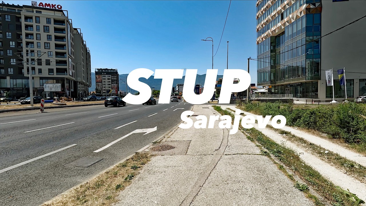 Šetnja kroz Stup Sarajevo 🏣 Summer walk through Stup Sarajevo (4K ...