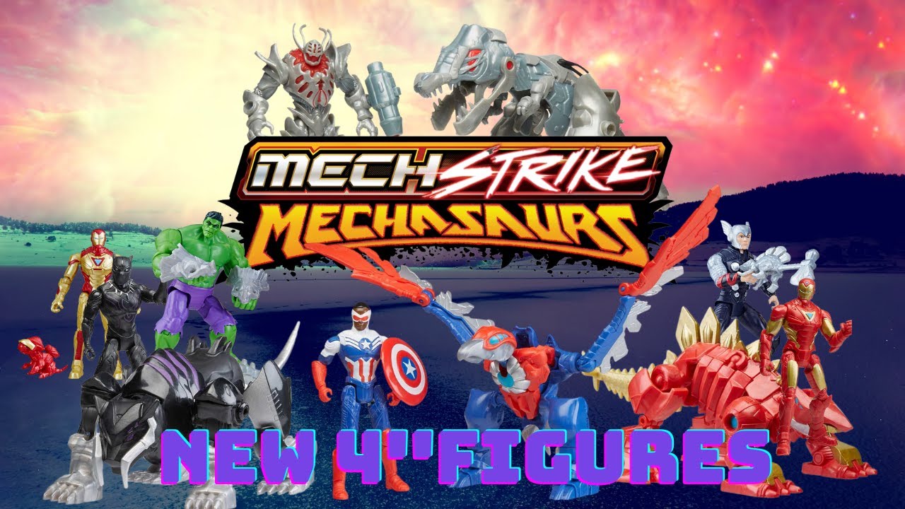 MECH STRIKE MECHASAURS!New 4'' marvel epic heroes coming in April ...