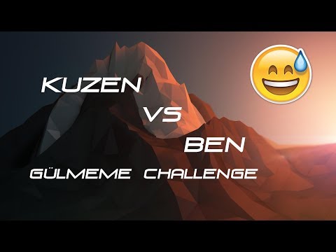 KUZENİMLE GÜLMEME CHALLENGE