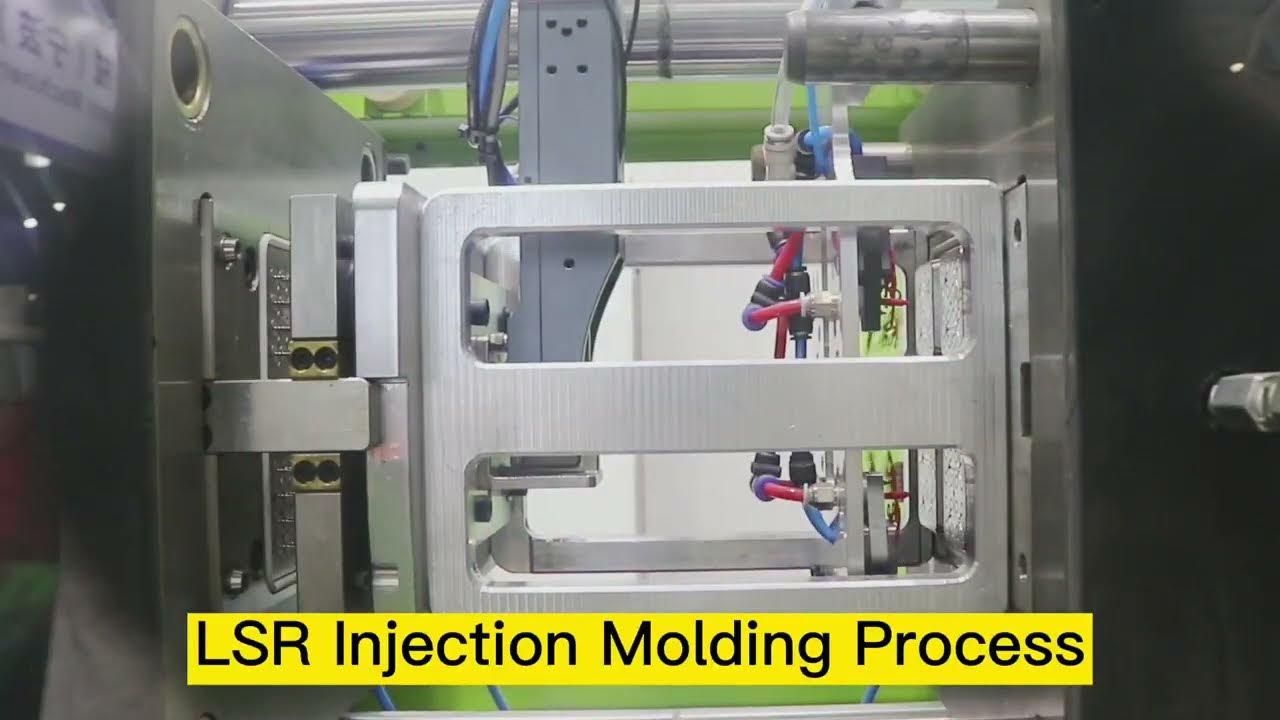 What is the automated LSR injection molding process? - YouTube