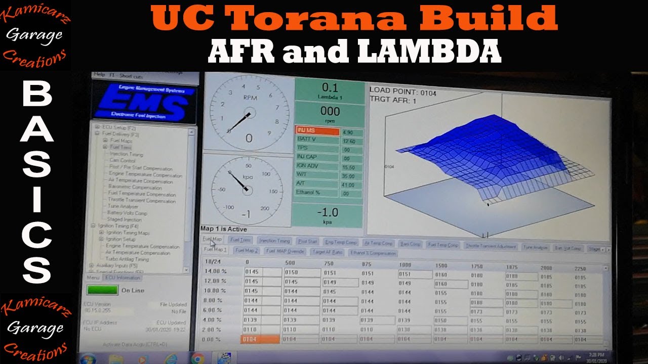 Torana Build No.31 KamicarzCreations - LAMBDA Vs Air Fuel Ratio and ...