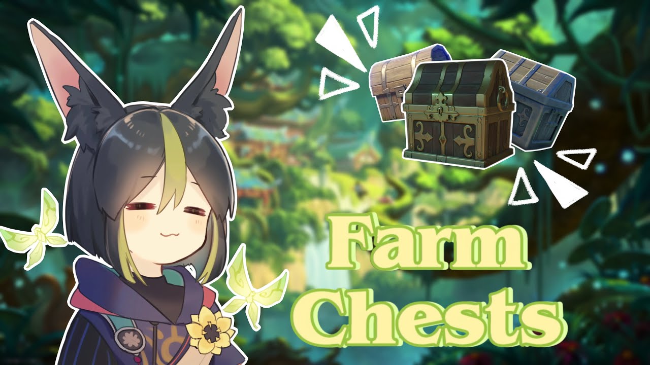ASMR | Farm chests in the new event 💚 Pt.2 - YouTube
