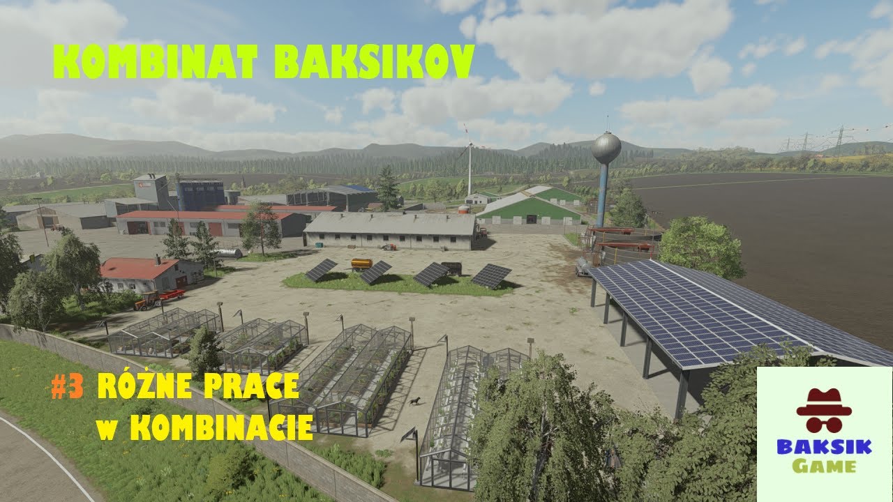 Kombinat Baksikov #3 różne prace w kombinacie #baksikgame FS22 - YouTube