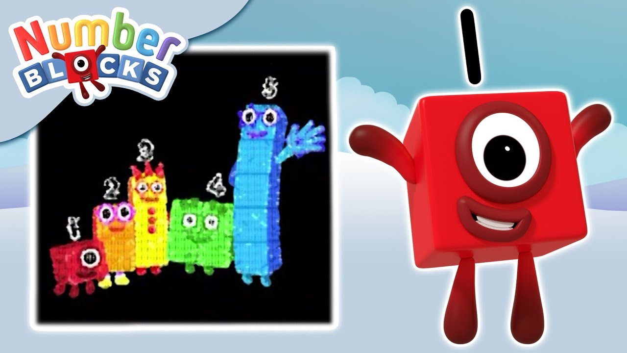 Numberblocks Adding Numbers And Making Shapes Learn To Count Youtube