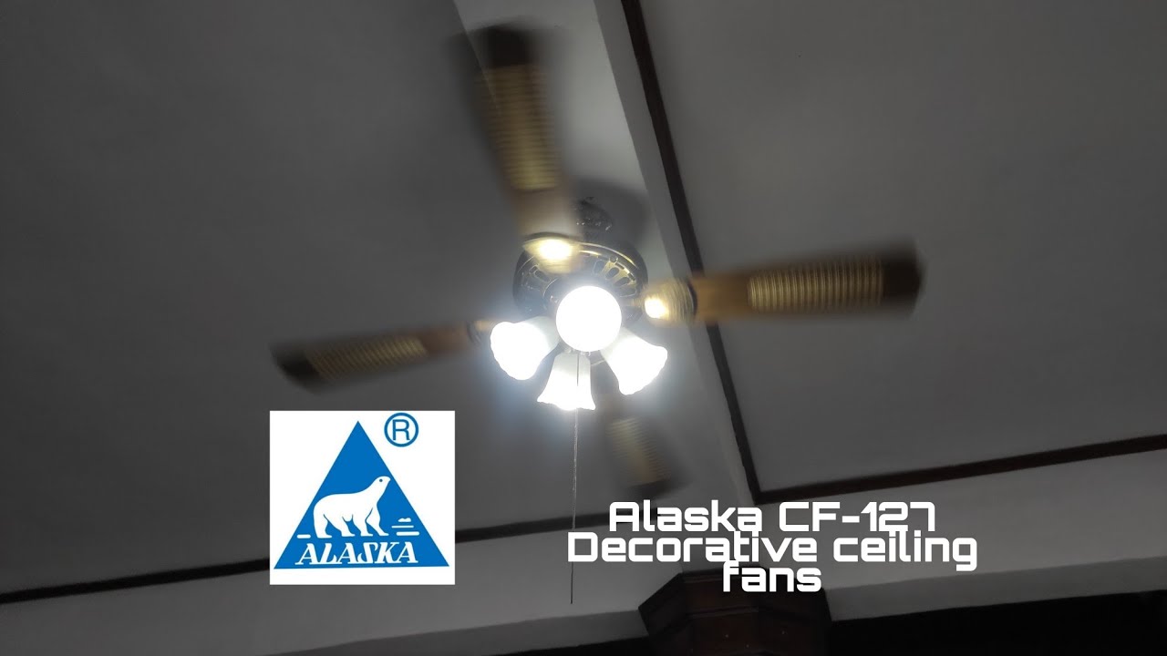 Alaska decorative ceiling fans - YouTube