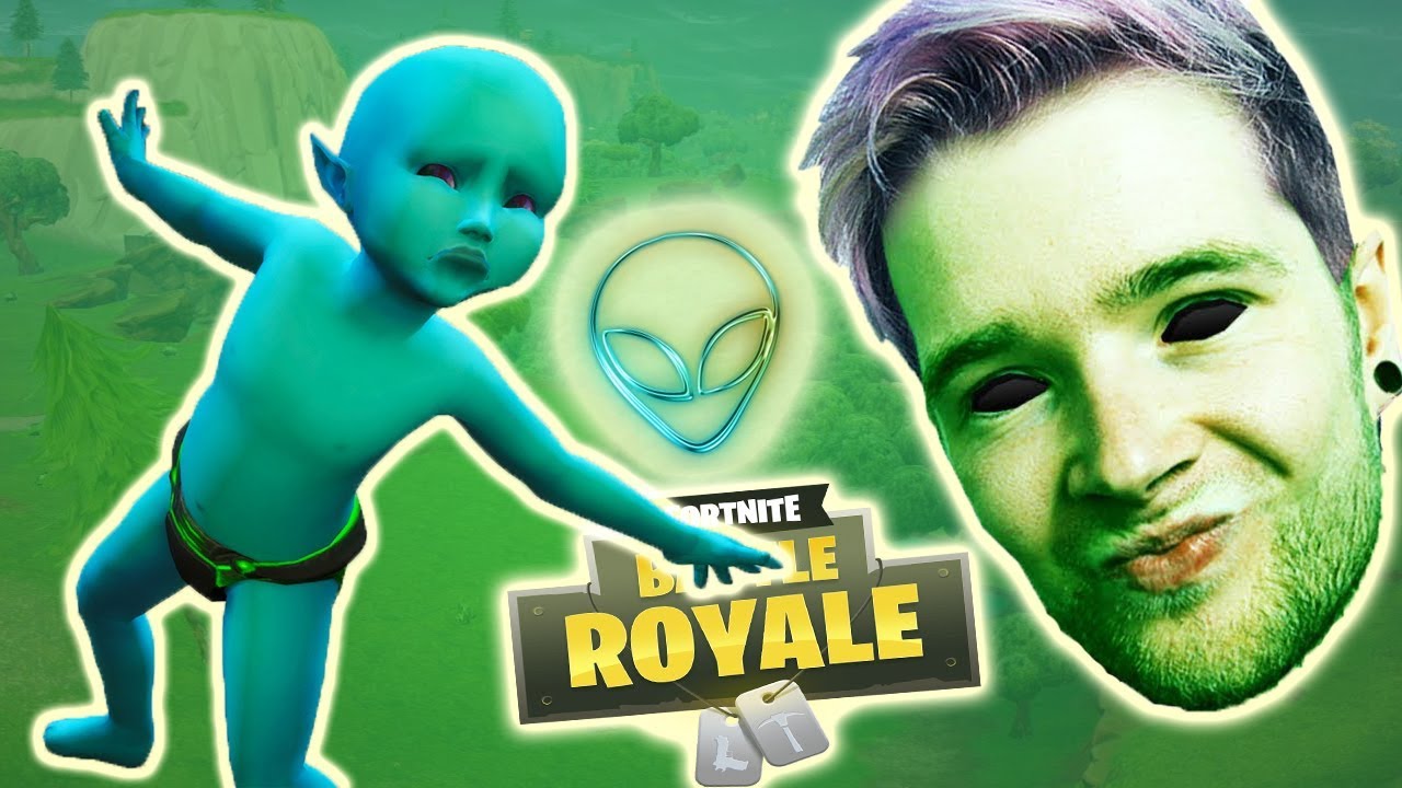 DanTDM Fortnite: Fortnite Alien, Fortnite Alien Dance - YouTube