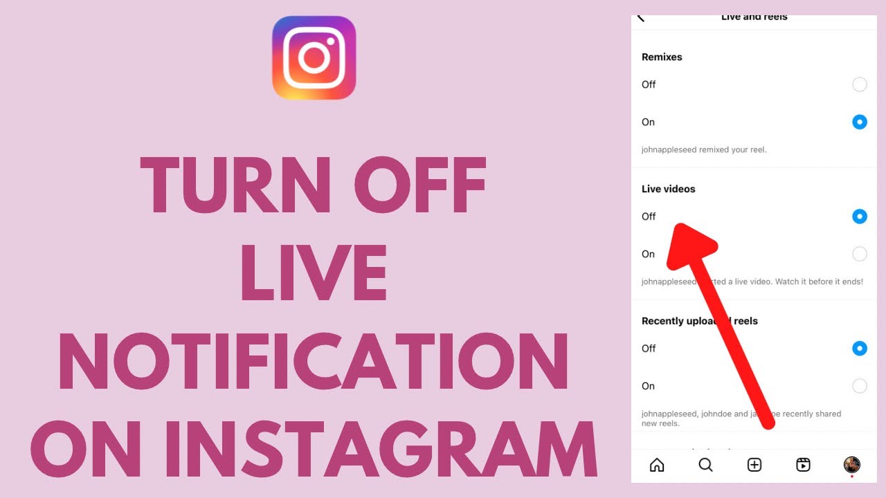 How to Turn Off Instagram Live Notification (EASY!) - YouTube