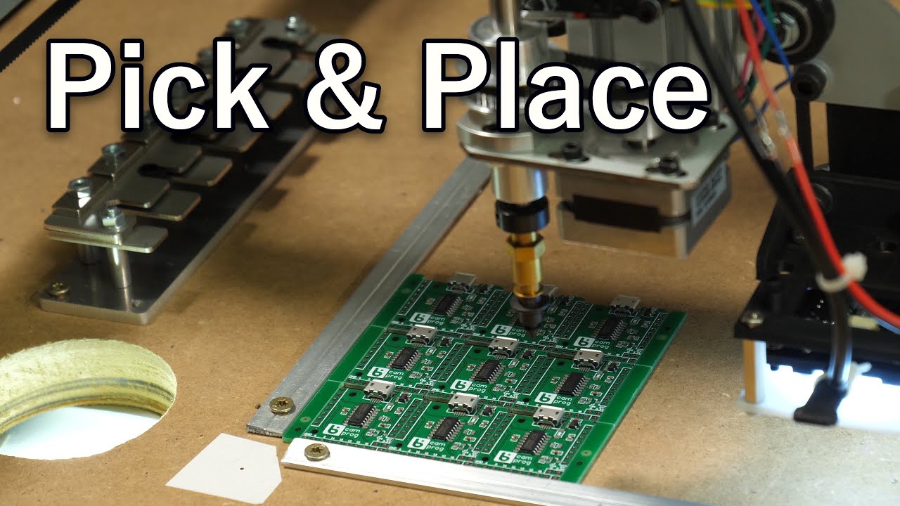 My New Pick & Place Machine [Liteplacer] - YouTube