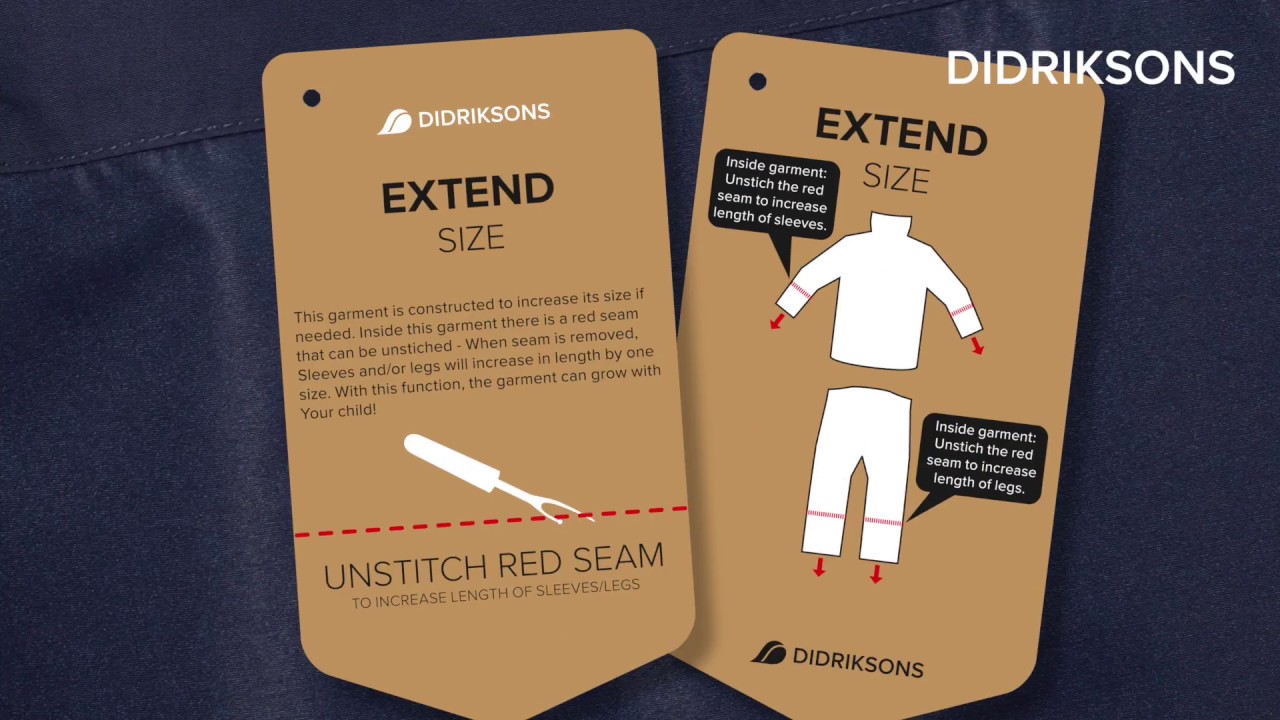 Didriksons | Extend Size - YouTube