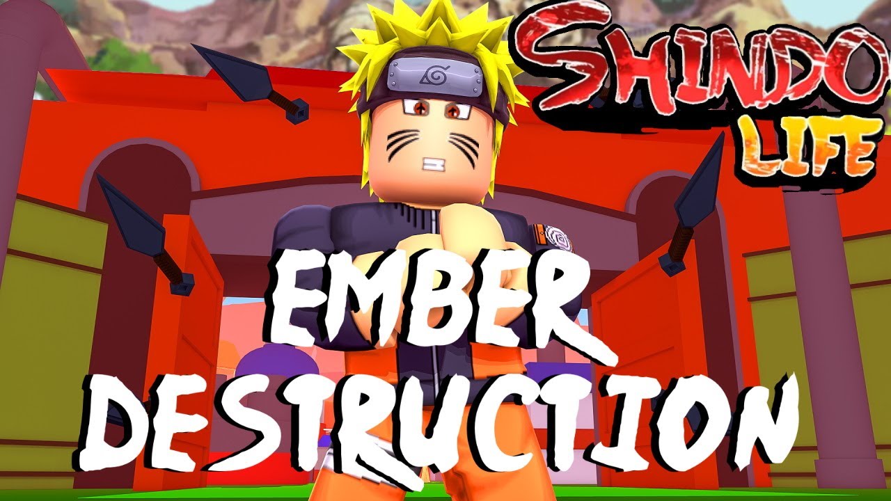 EMBER DESTRUCTION EVENT! - NARUTO SHINDO LIFE - Roblox (Roblox Naruto ...