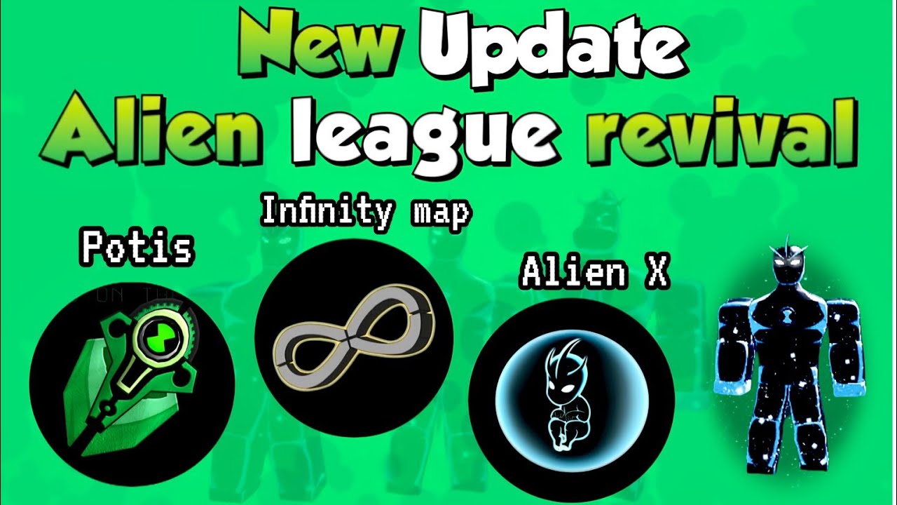 Alien league revival new update #roblox #ben10 - YouTube