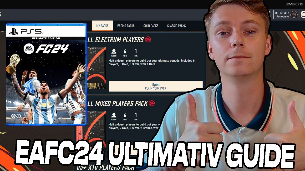 DEN ULTIMATIVE STARTER GUIDE TIL EAFC 24 ULTIMATE TEAM! - YouTube