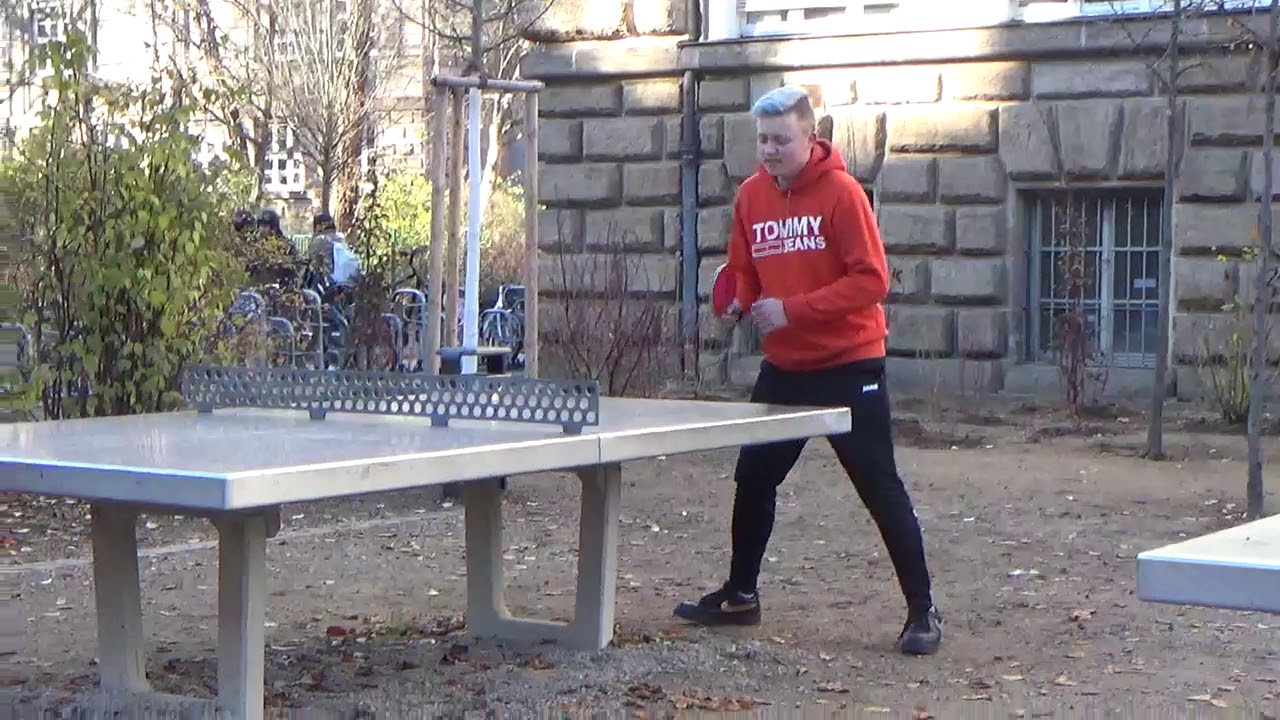 Outdoor Table Tennis Steinplatte Fuerth Sued 20191202 Steinbinder vs ...