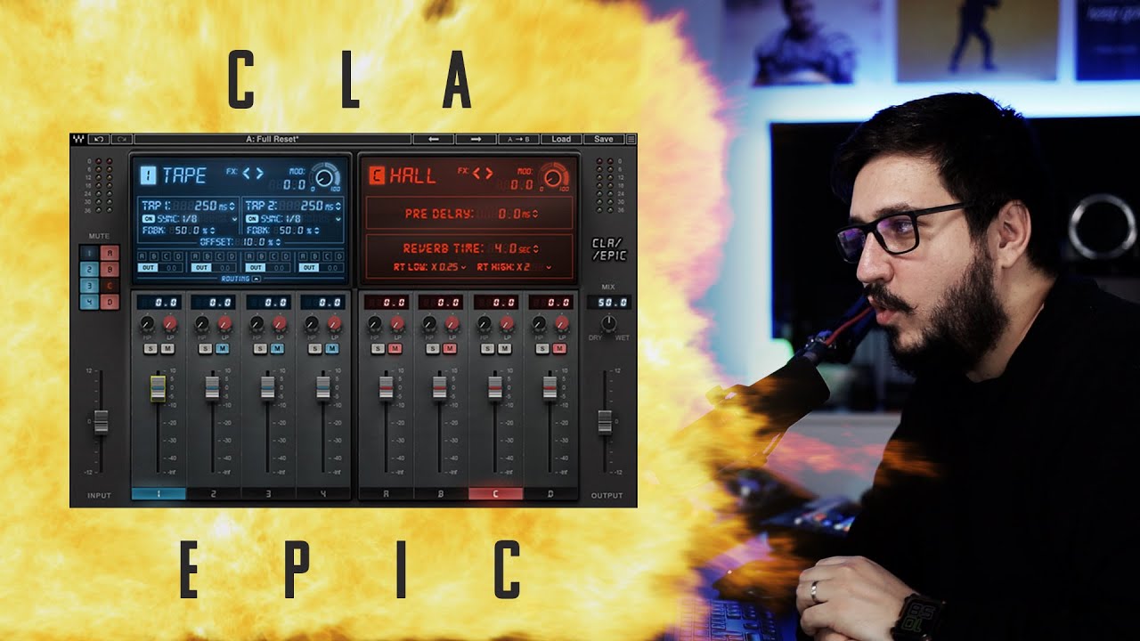 Ultimate Vocal Reverb / Delay : Waves CLA EPIC ( Amazing for trap vocals ) - YouTube
