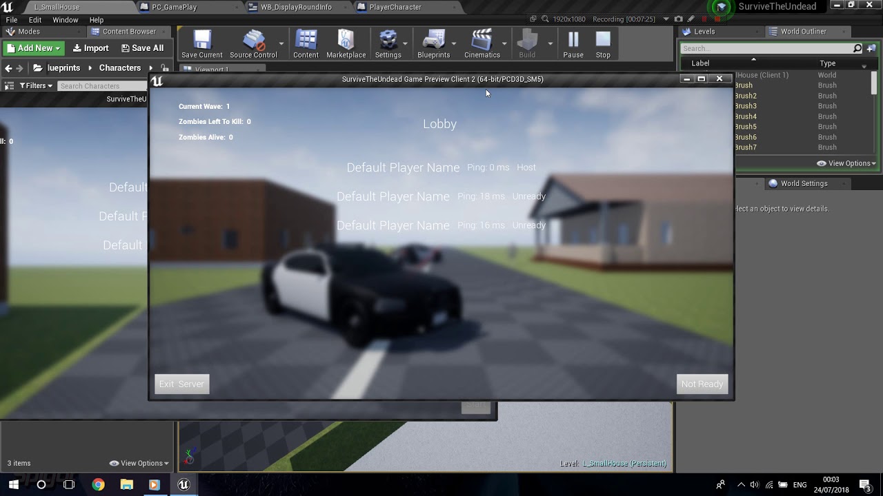 UE4 Tutorial | AAA Game from start to finish | #6 | Creating the Round ...