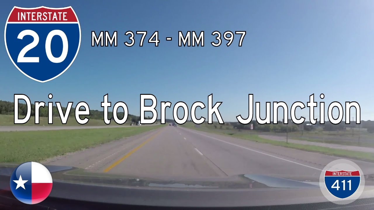 Interstate 20 - Mile 374 - Mile 397 - Texas | Drive America's Highways ...