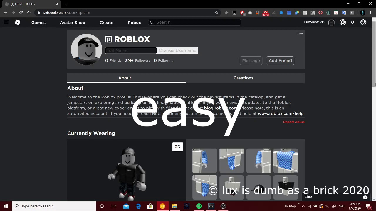 kid discovers inspect element button - YouTube