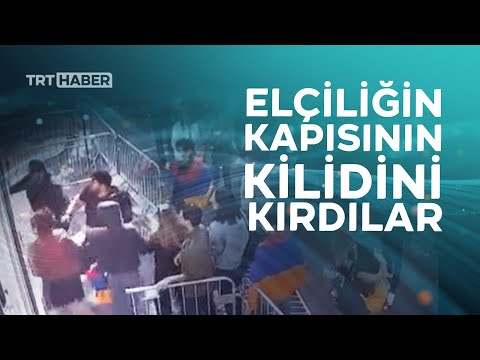 Fransa polisi, saldırıya uğrayan Azerbaycan elçiliğine 30 dakika sonra geldi