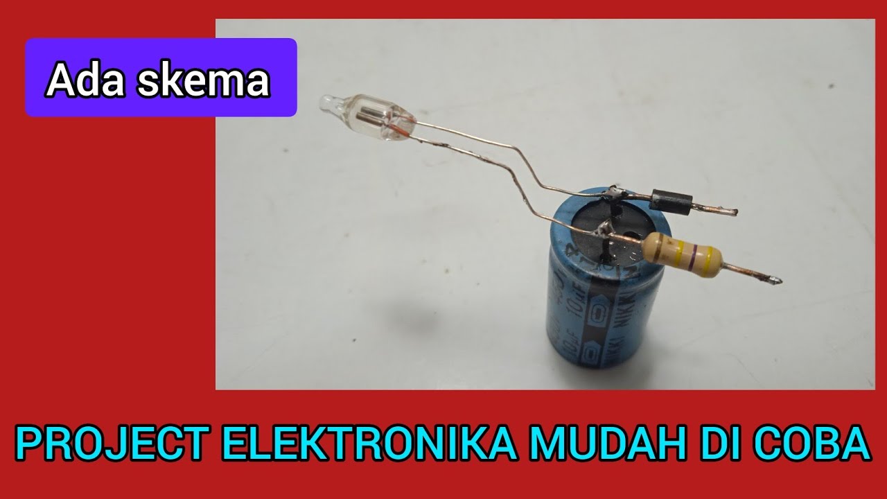 Project elektronika yang mudah di coba - YouTube