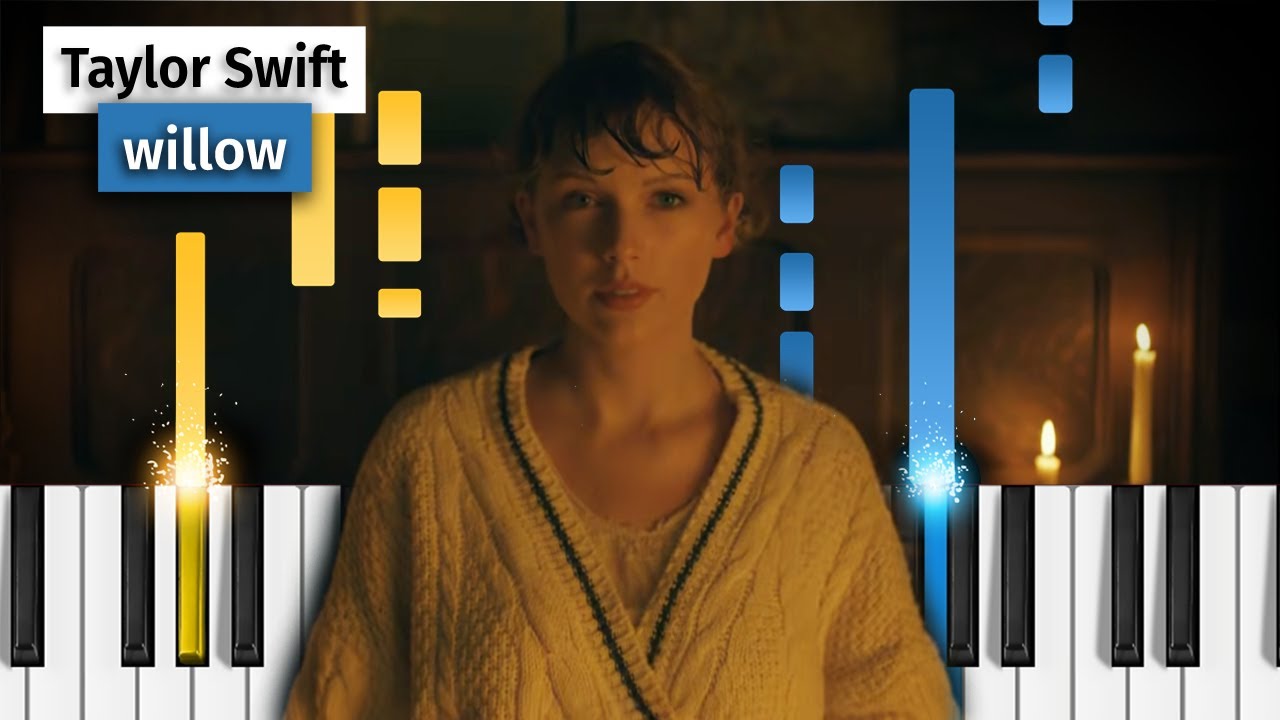 Taylor Swift - willow - Piano Tutorial - YouTube