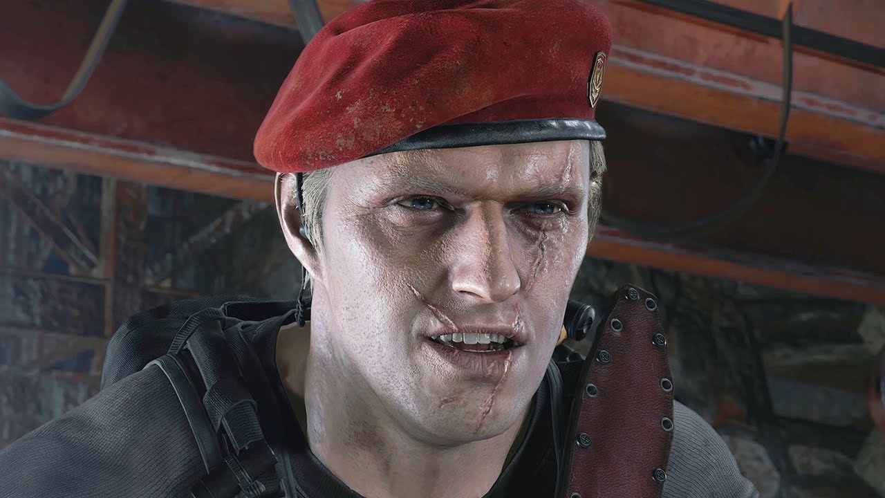 Resident Evil 4 Remake - Krauser Boss Fight [Hardcore] - YouTube