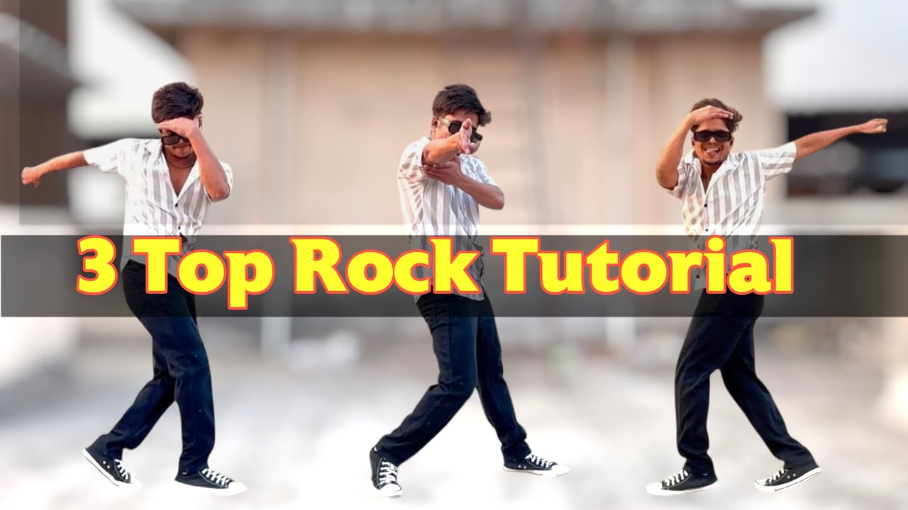 3 Top Rock Tutorial. 🤔Dance kaise sikhein step by step | How to Learn Dance | Trending Dance ...