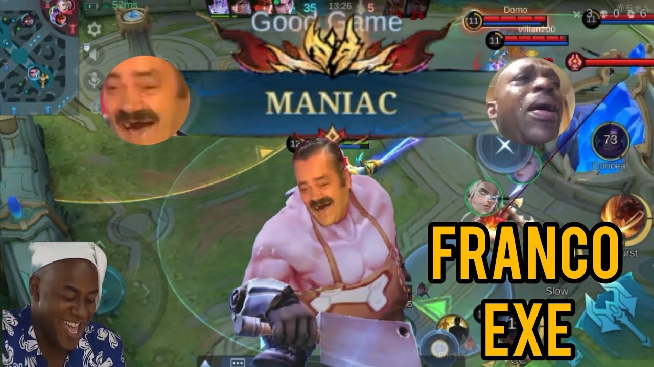 FRANCO.EXE | WTF! FRANCO FUNNY RANDOM MOMENTS MLBB - YouTube