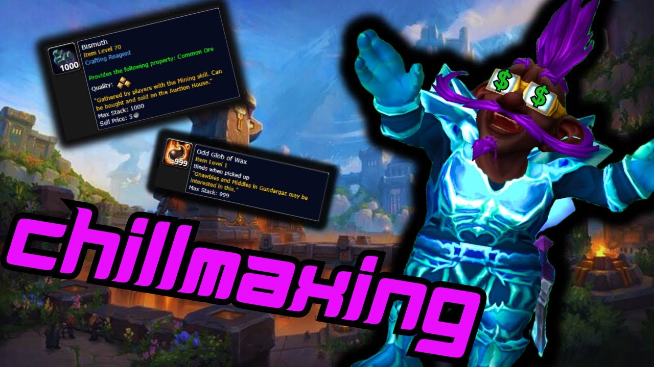Chill Gold Farming Guide: Mining & Odd Globs Of Wax In Wow: The War